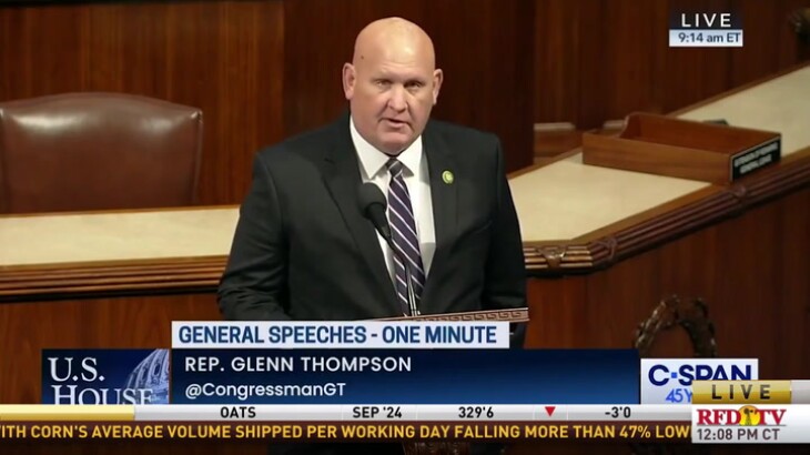 Unmatched Dedication: Rep. GT Thompson paid tribute to our late founder ...