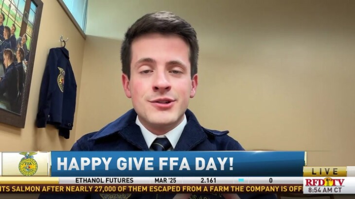 Give FFA Day: A national officer shares what holding the position means ...