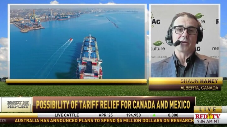 There is a possibility of tariff relief for Canada and Mexico - RFD-TV