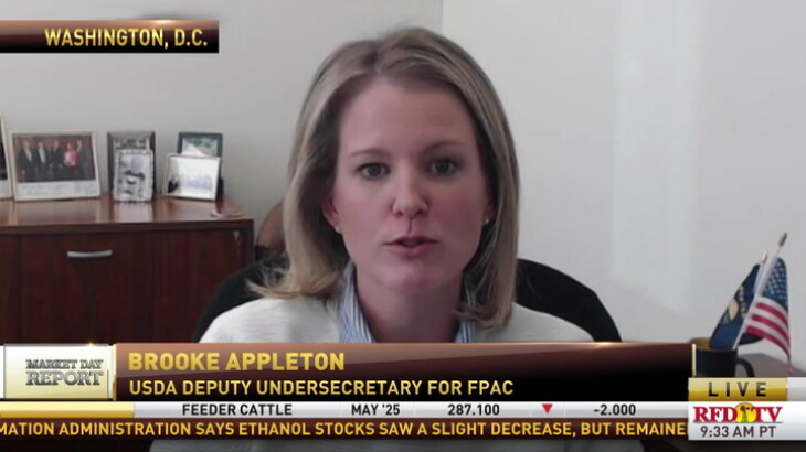 USDA Deputy Undersecretary Brooke Appleton gives an update on ECAP ...