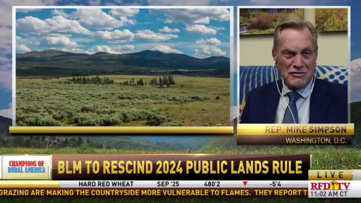 Champions of Rural America: Rep. Mike Simpson of Idaho backs PLR ...