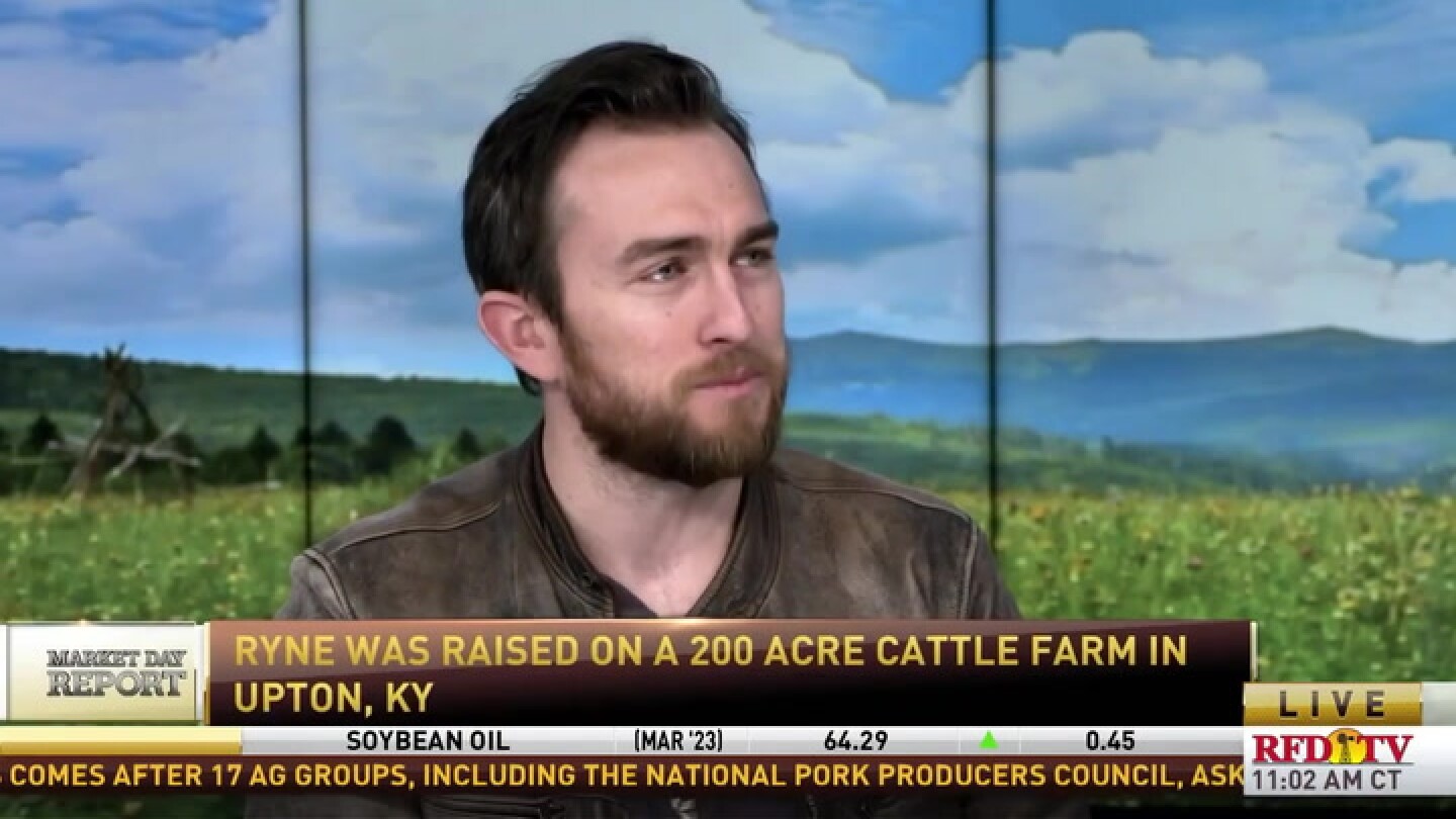 Country music artist Ryne Brashear stops by Roy Rogers studio! - RFD-TV