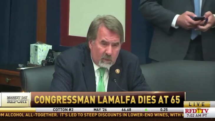 Rice Farmer and Ag Lawmaker, Congressman Doug LaMalfa, Honored After ...