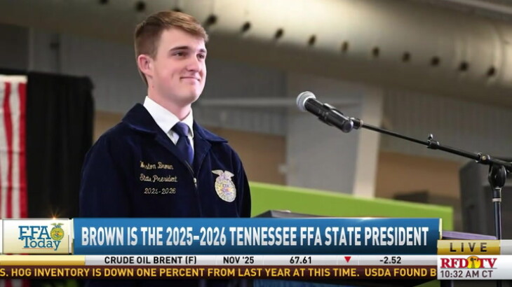 FFA Today: Prep for Convention with Tennessee FFA President Weston ...