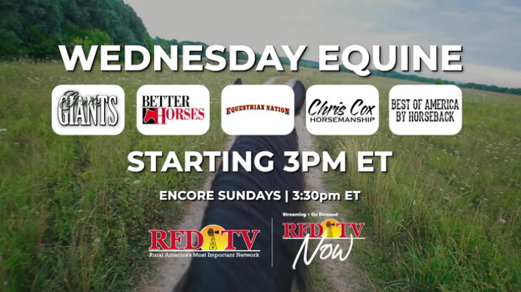 Wednesday Afternoon Equine Block - Spring 2025 - 30sec - RFD
