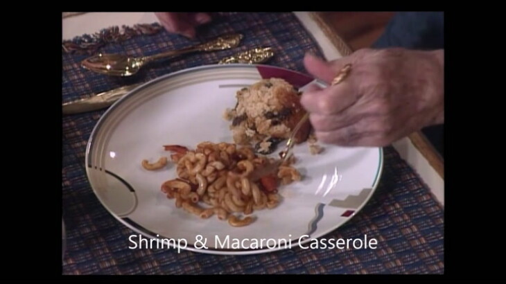 Shrimp and Macaroni Casserole - Justin Wilson Looking Back - RFD