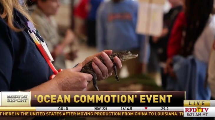 Teaching the youth the importance of Louisiana's "Ocean Commotion" - RFD-TV